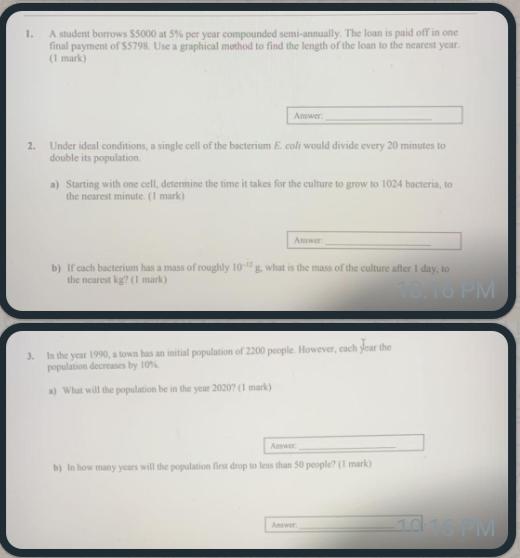 Solved A student borrows 55000 at 5% per year compounded | Chegg.com