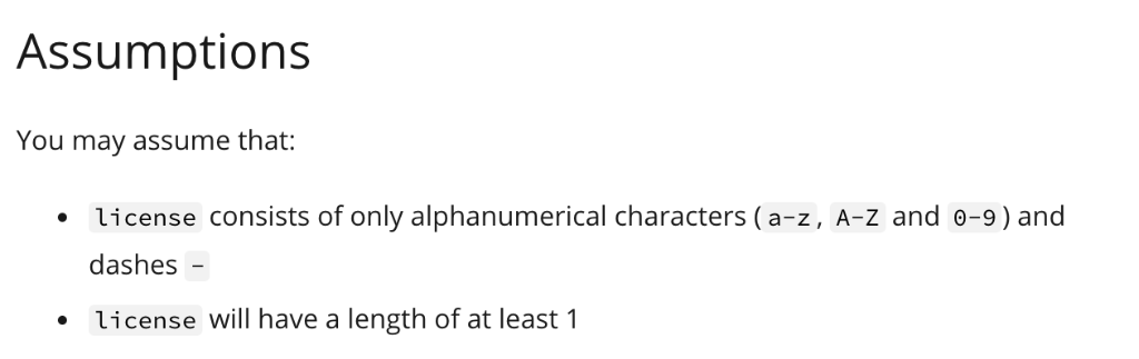 Solved License Key (Re)formatter Write the function | Chegg.com