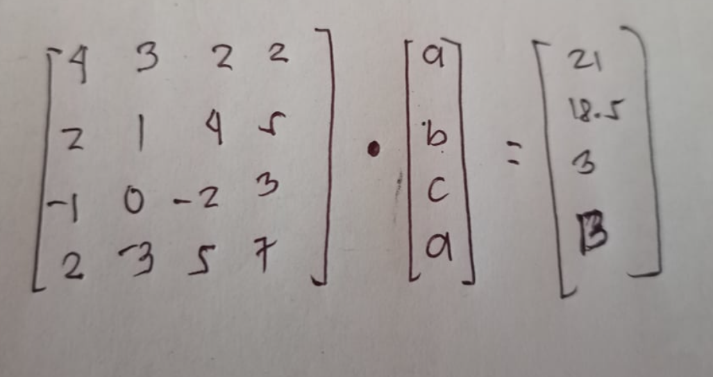Solved Solve the following using, a. Matrix Inversion Method | Chegg.com