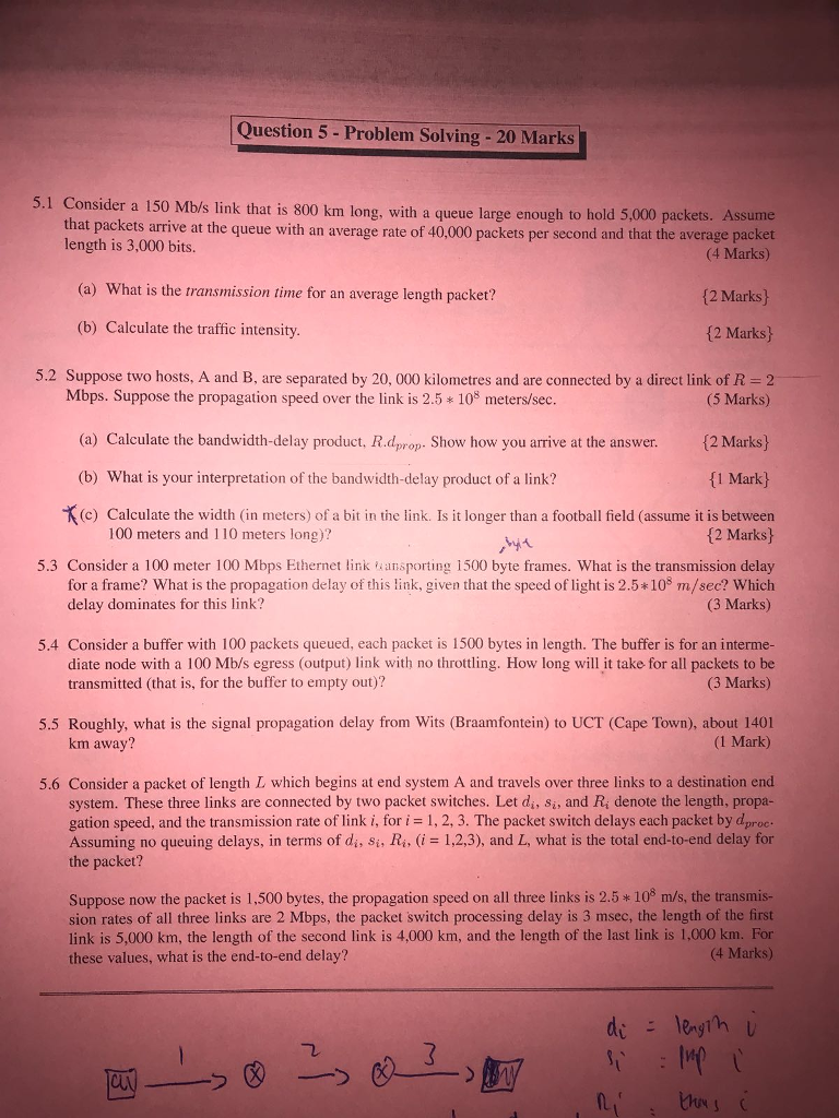 Solved ion 5 Problem Solving 20 Marks 5 1 Consider A Chegg