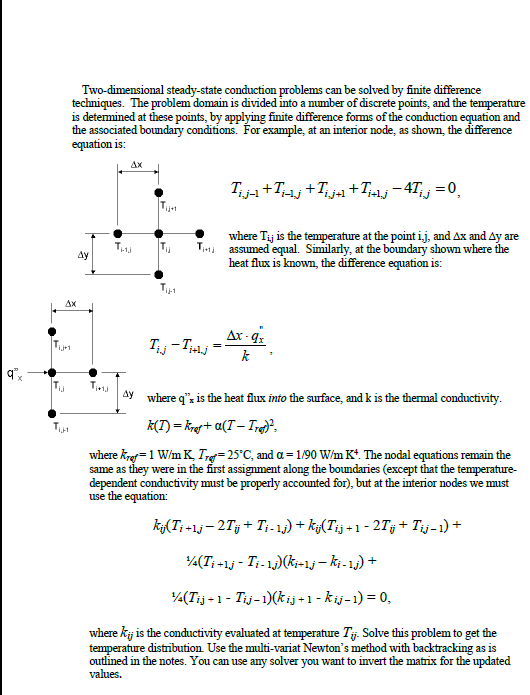 Two-dimensional steady-state conduction problems can | Chegg.com