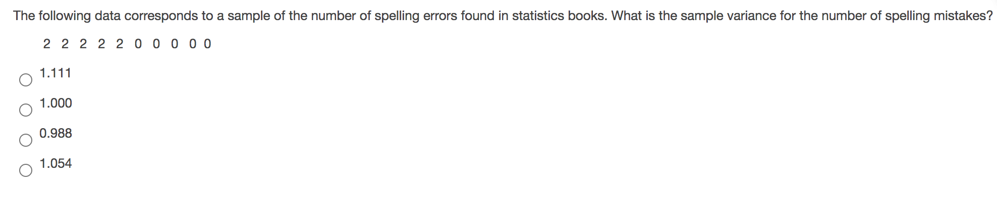 Solved The following data corresponds to a sample of the | Chegg.com