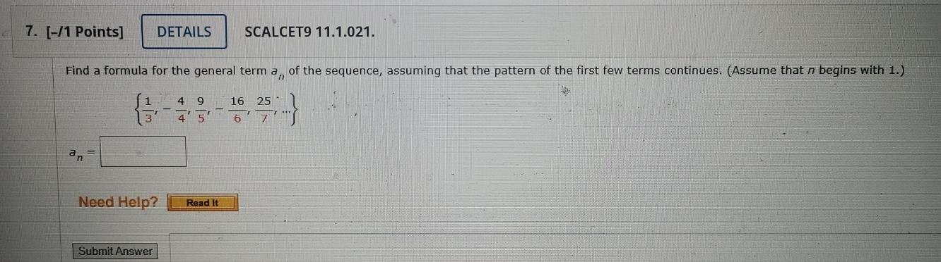 Solved {31,−44,59,−616,725,…} | Chegg.com
