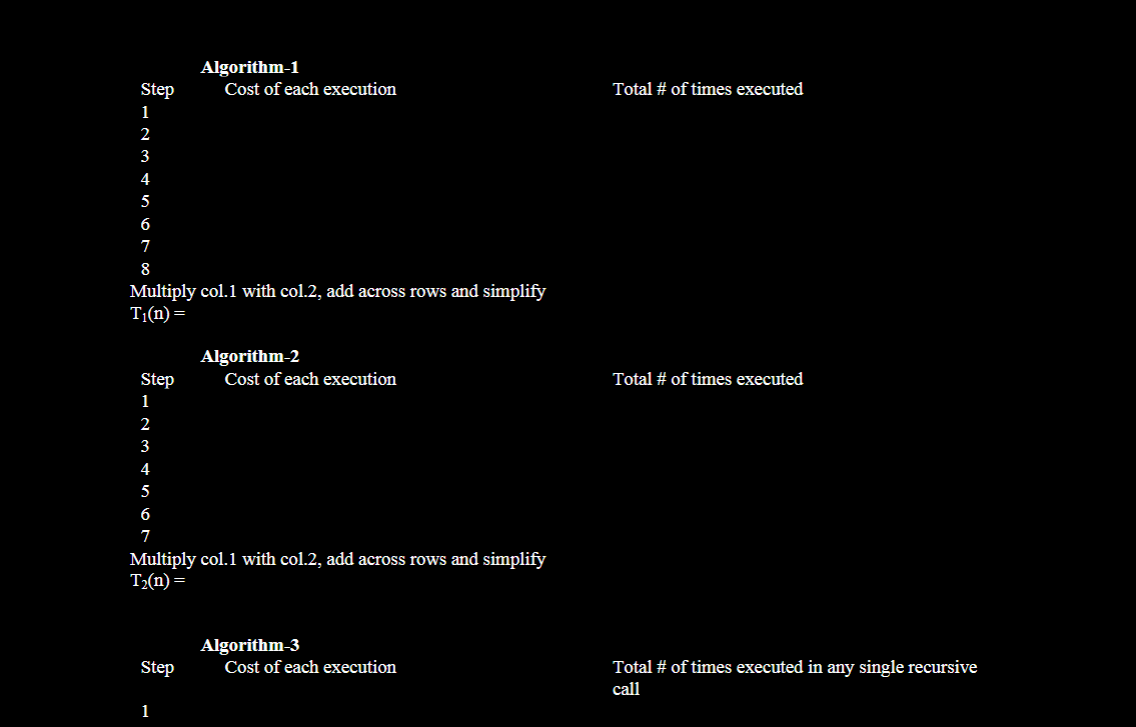 Solved Algorithm-1(X : array[P..Q] of integer) maxSoFar = 0 | Chegg.com