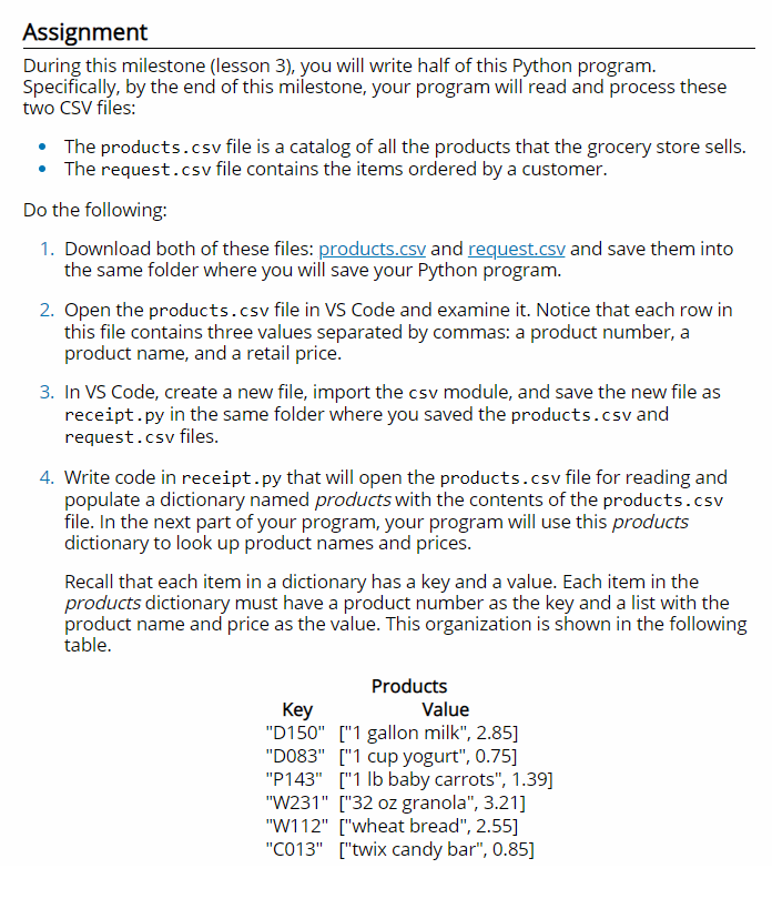 Solved Assignment During This Milestone lesson 3 You Will Chegg