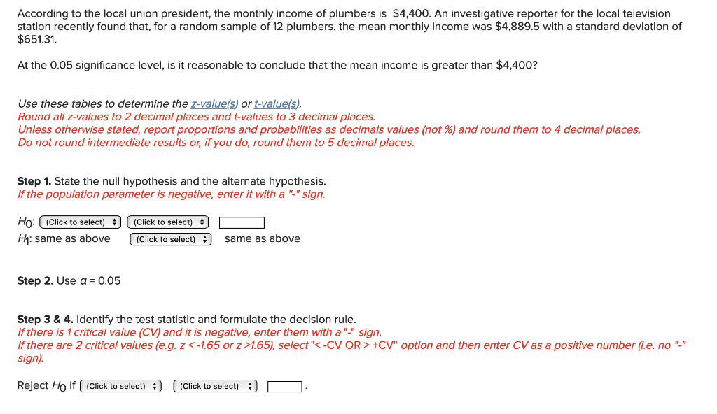 Solved According to the local union president, the monthly | Chegg.com