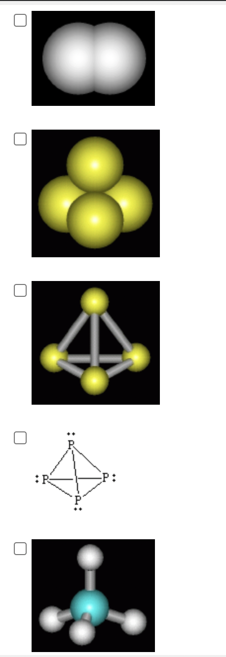 Which ones of the following are three different | Chegg.com