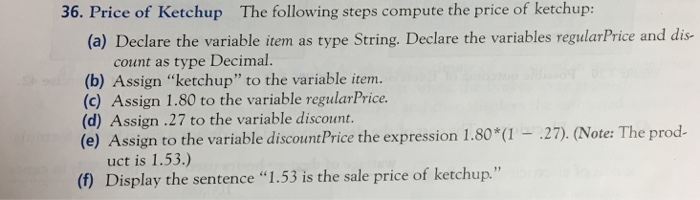 Solved In Exercises 35 and 36, write an event procedure with | Chegg.com