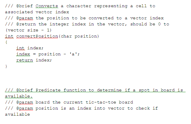 Solved Implement a tic-tac-toe game. At the bottom of | Chegg.com