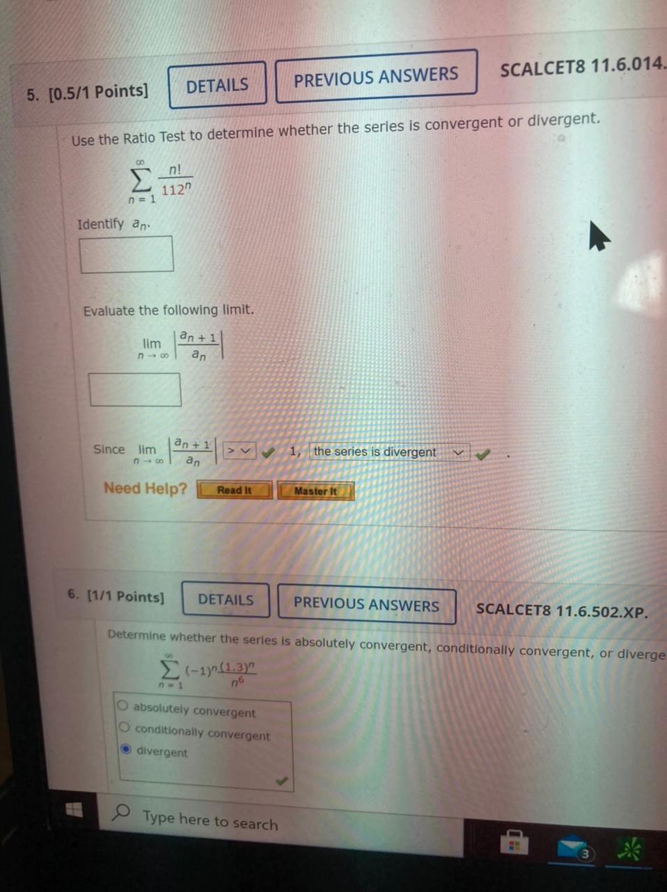 Solved SCALCET8 11.6.014. DETAILS PREVIOUS ANSWERS 5. [0.5/1 | Chegg.com