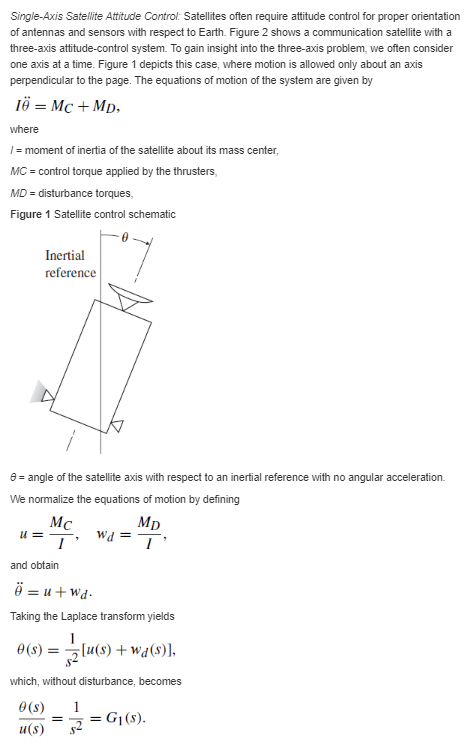Given system, conduct the following control | Chegg.com