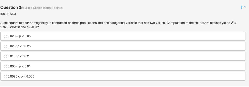 Solved Question 2 Multiple Choice Worth 2 points) (08.02 MC) | Chegg.com