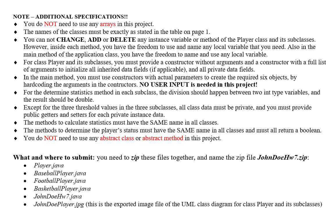 Solved . STEP 1 Create Superclass and Subclasses Create an | Chegg.com