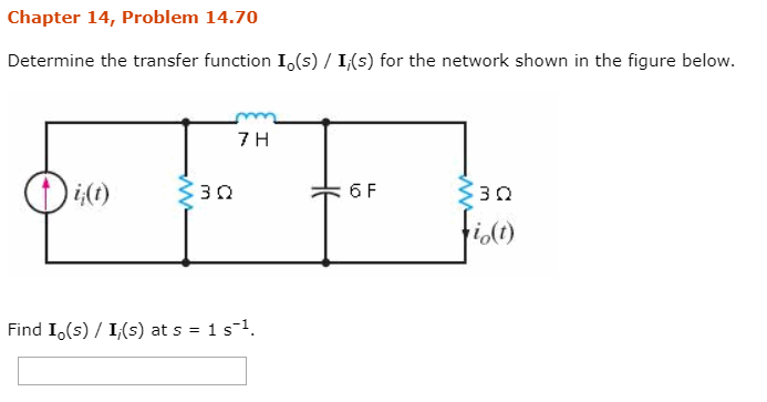 Solved Chapter 14, Problem 14.70 Determine the | Chegg.com