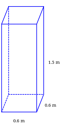 Solved 1) Find the volume and the surface area of the | Chegg.com