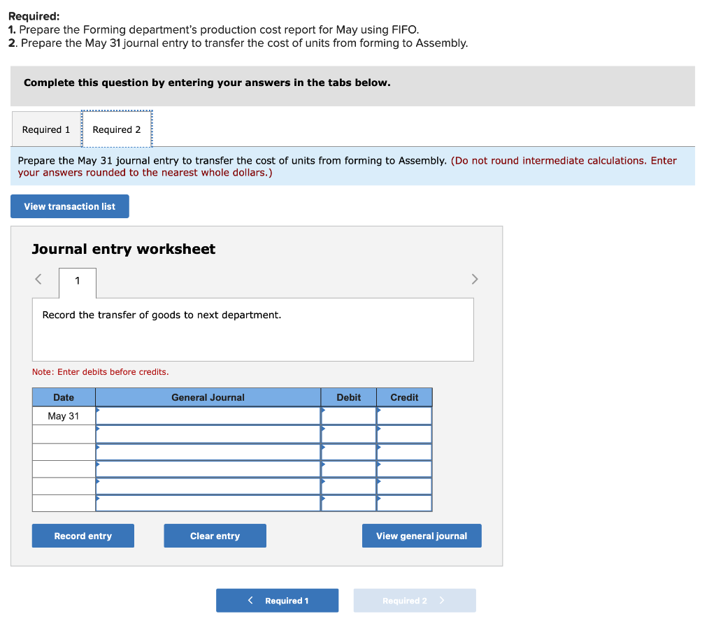 Solved ! Required information [The following information | Chegg.com