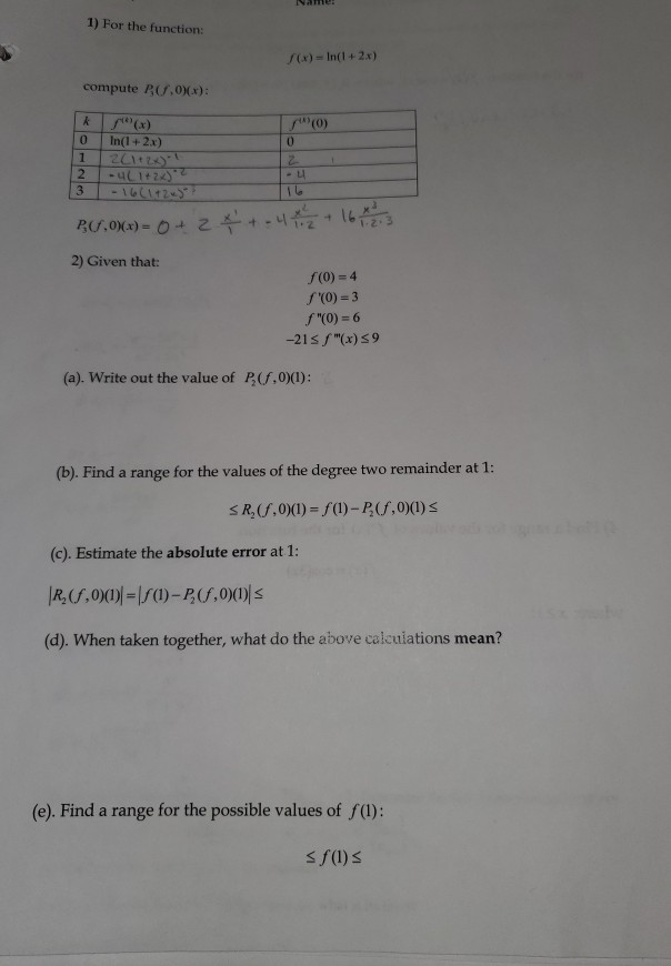 Solved 3) Estimate cos(1/10) to within 1/1000 by computing | Chegg.com Solved 3) Estimate cos(1/10) to within 1/1000 by computing | Chegg.com