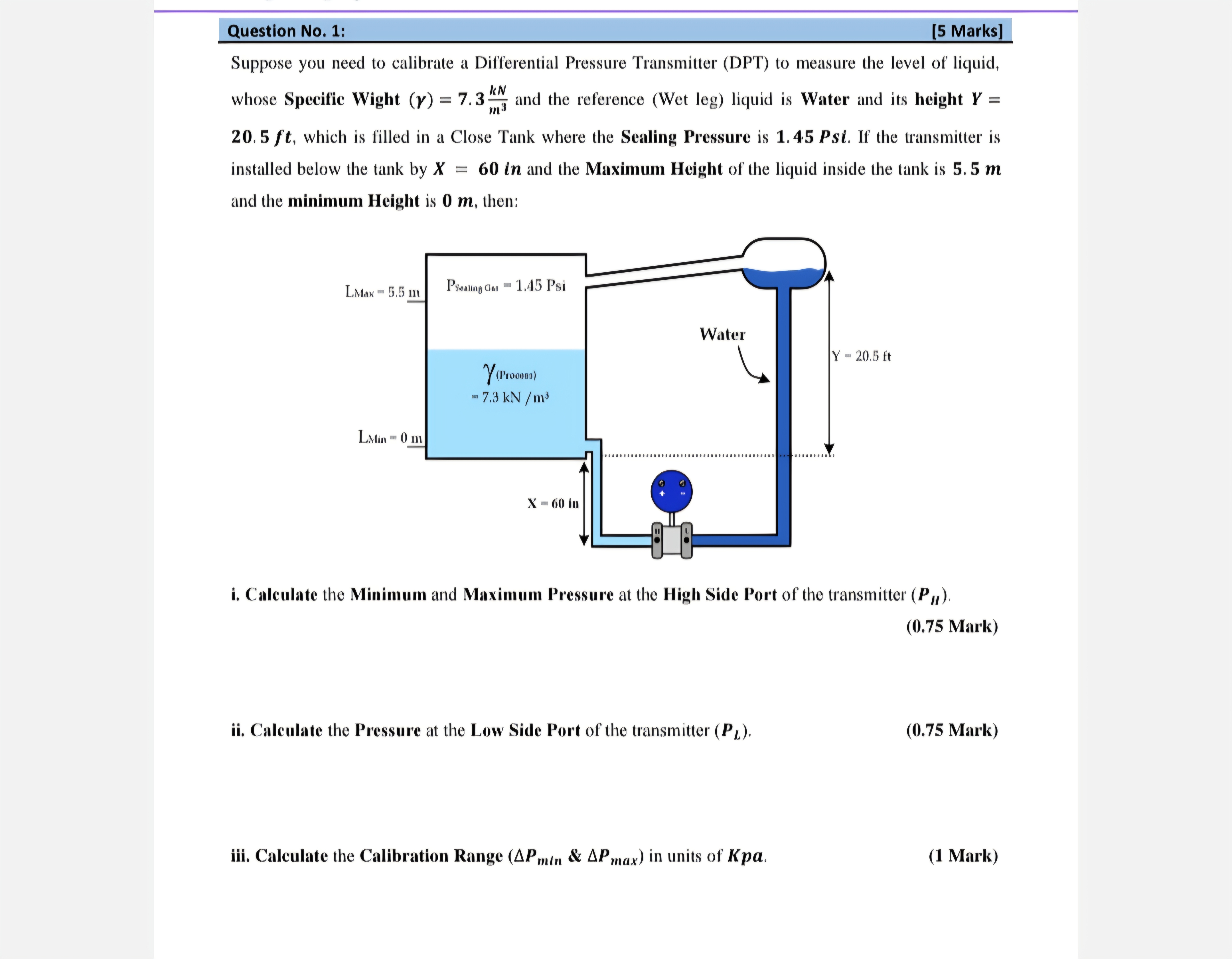 Solved Suppose you need to ﻿calibrate a Differential | Chegg.com