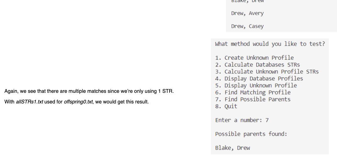 Solved This class has two instance variables: - database | Chegg.com
