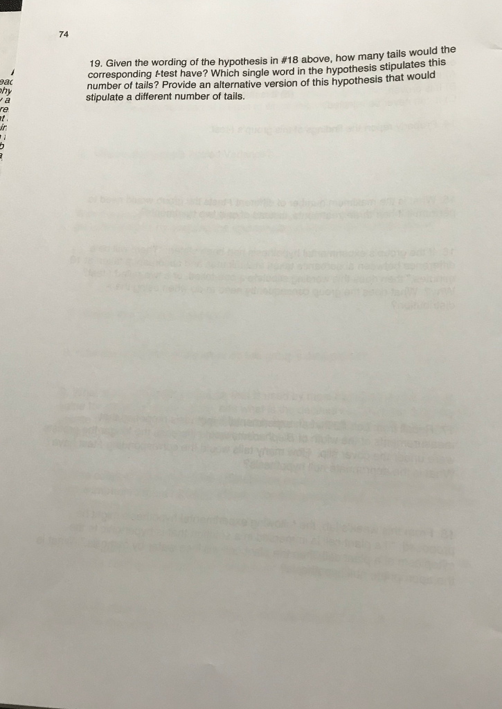 Solved 71 t-test Worksheet for Lab 3 Section #: NAME: - A | Chegg.com