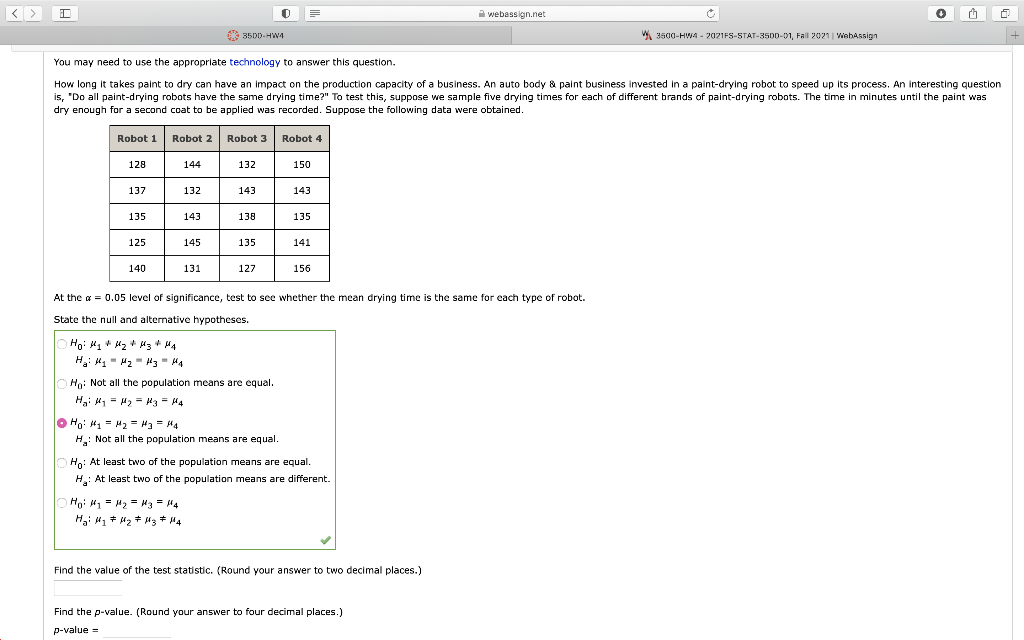 Solved I 0 webassign.net 35DD HW4 W 3500-HW4 - | Chegg.com