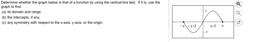 Solved Determine whether the graph below is that of a | Chegg.com
