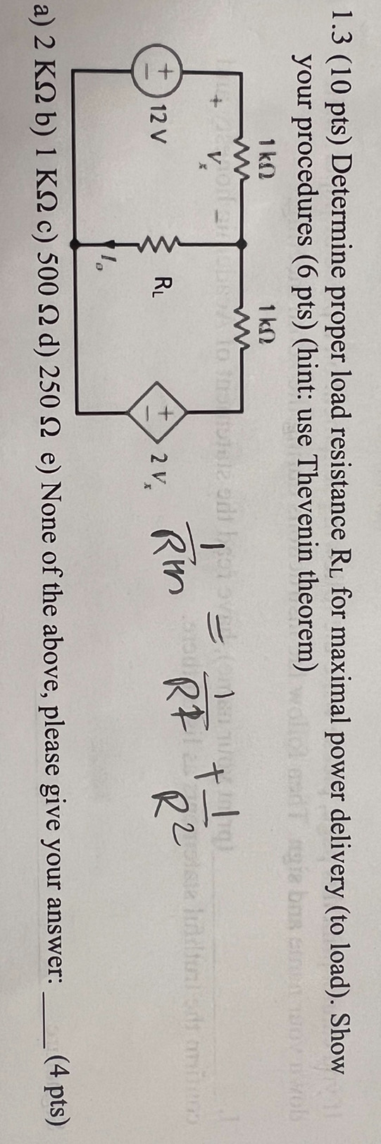 Solved Problem 1. (30 pts in total) Multiple choice, circle | Chegg.com