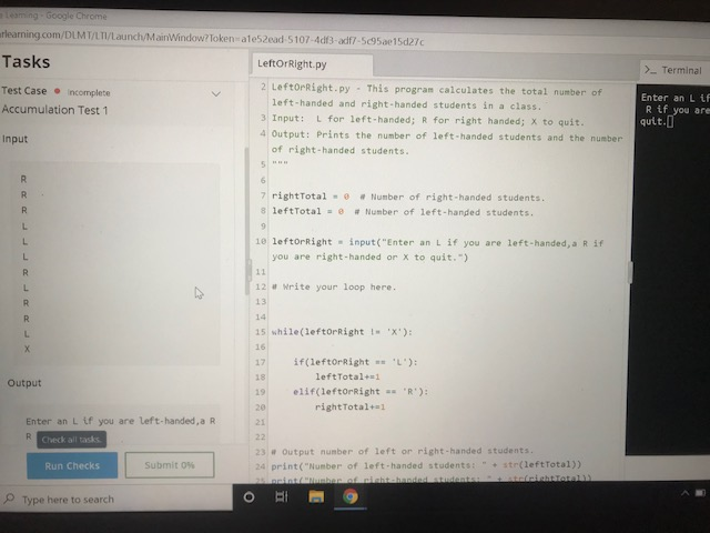Solved In need of some assistance with a python code not | Chegg.com
