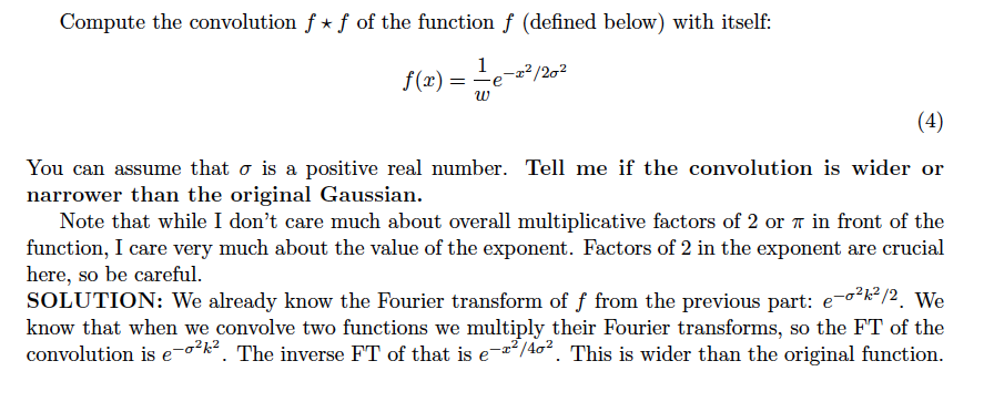 Solved Compute the convolution f⋆f of the function f | Chegg.com