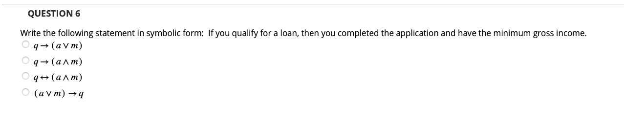 Solved Write the following statement in symbolic form: If | Chegg.com