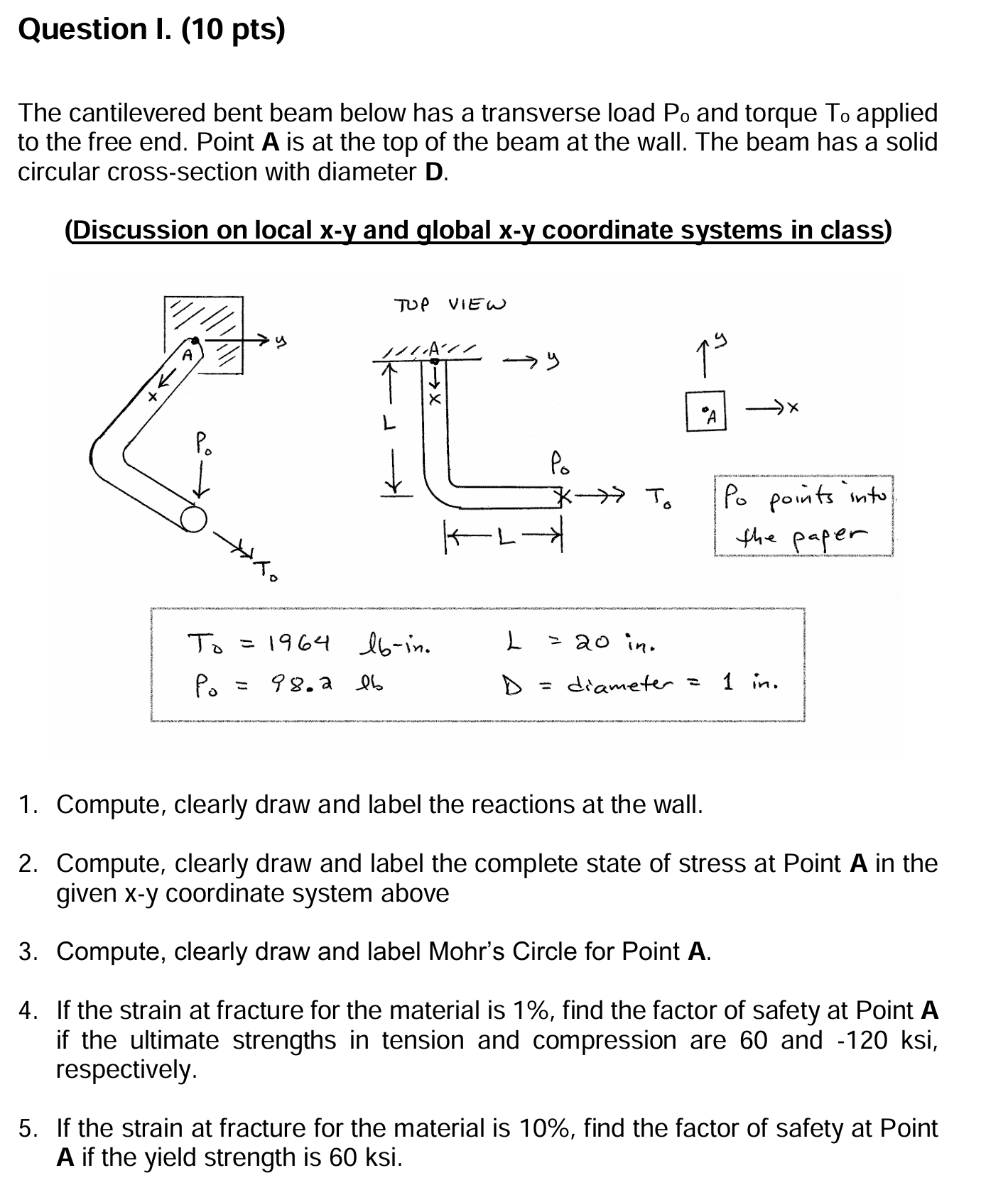 Solved Provide this question step by ﻿step for all parts of | Chegg.com