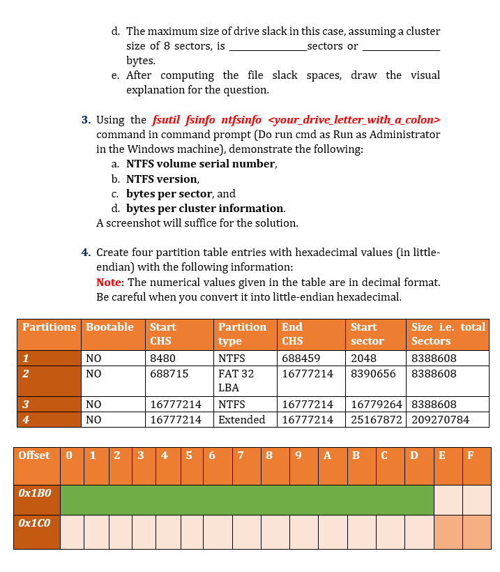 Solved Part I - Basics of storage media & file system. 1. On | Chegg.com