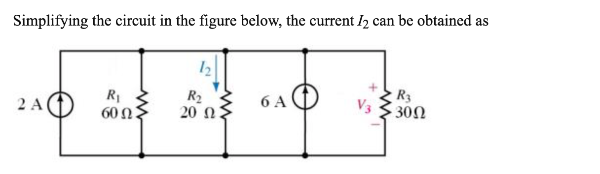 Solved Simplifying The Circuit In The Figure Below The