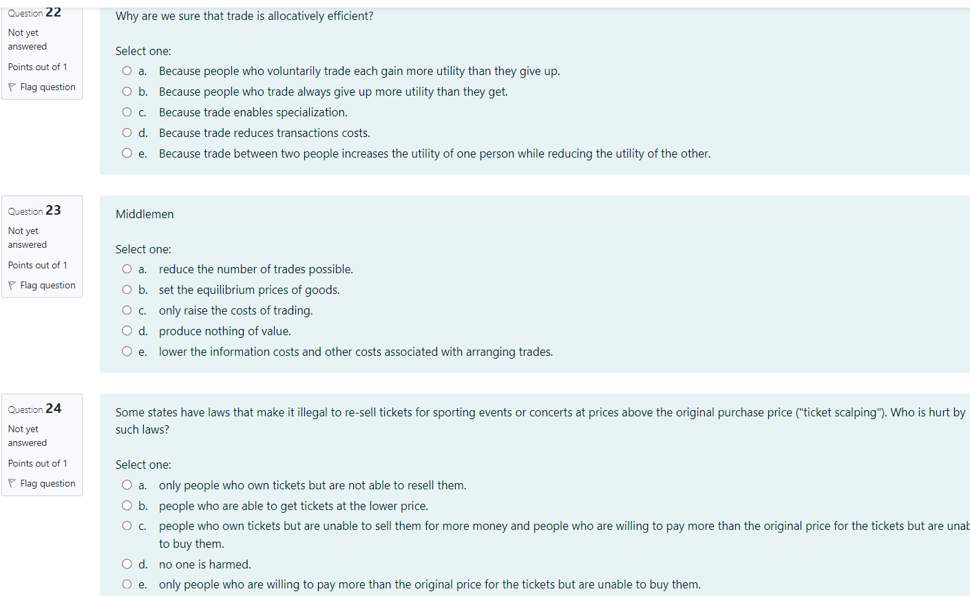 Solved Why are we sure that trade is allocatively efficient? | Chegg.com