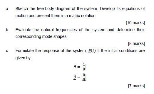 Solved 1. The schematic diagram of a marine engine connected | Chegg.com