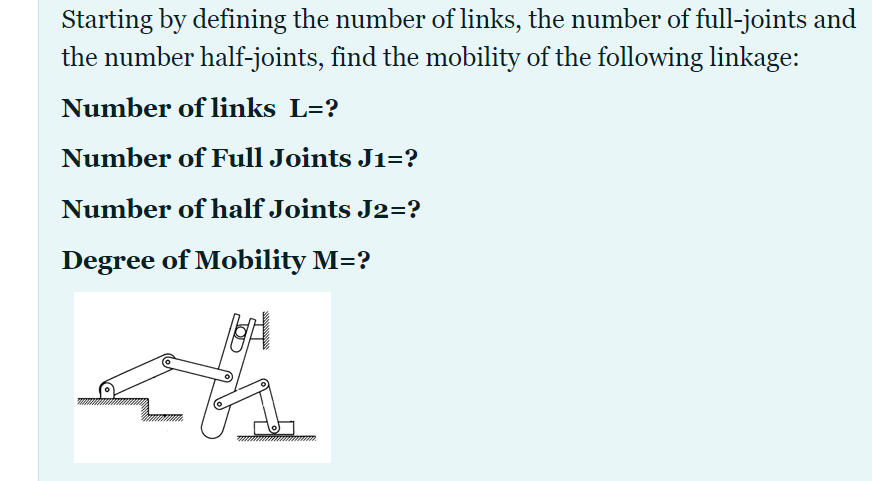 Solved Starting by defining the number of links, the number | Chegg.com