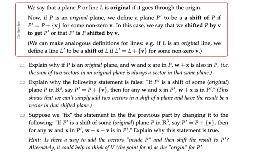 Solved 2. Read the following two definitions carefully, and | Chegg.com