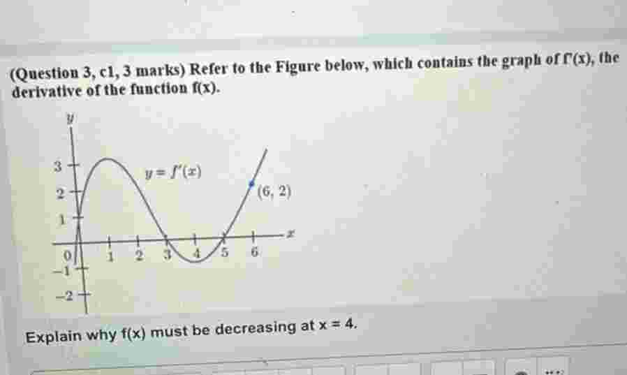 Solved (Question 3, c1, 3 ﻿marks) ﻿Refer to ﻿the Figure | Chegg.com