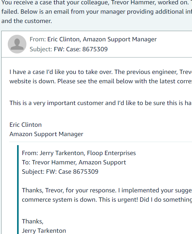 Solved You receive a case that your colleague, Trevor | Chegg.com