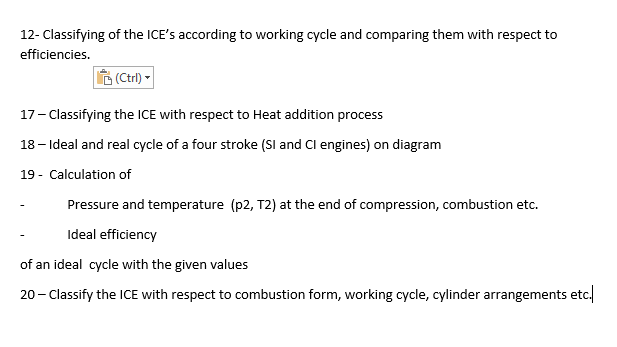 Solved 12- Classifying of the ICE's according to working | Chegg.com