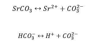 Solved Calculate the molar solubility of the strontium | Chegg.com