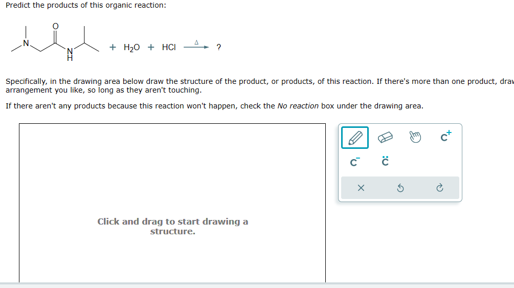 Solved Predict the products of this organic reaction: | Chegg.com