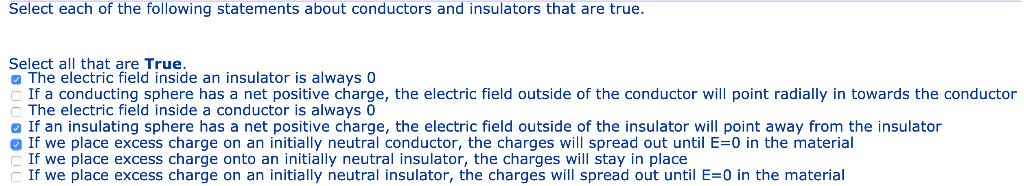 Solved Select each of the following statements about | Chegg.com