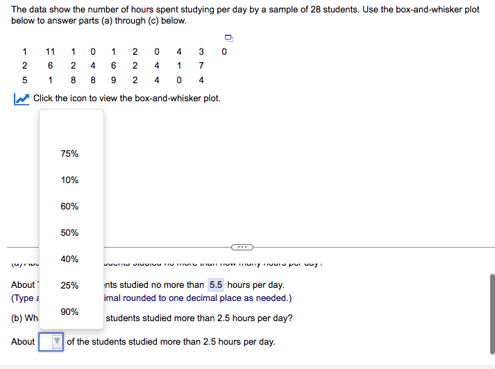Solved A Find The Five Number Summary And B Draw A 