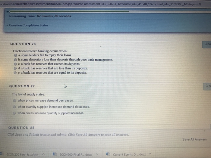Solved pps/assessment/take/launch.jsp?course assessment | Chegg.com