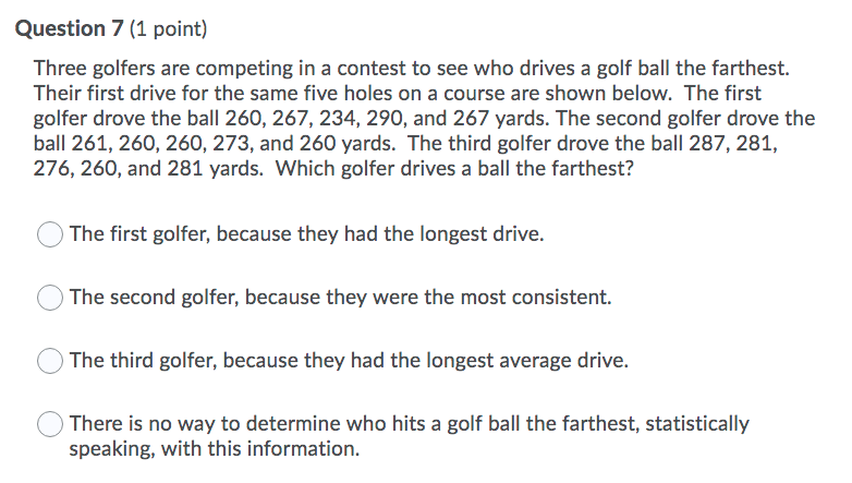 Solved Question 10 (1 point) You are playing a simple dice | Chegg.com