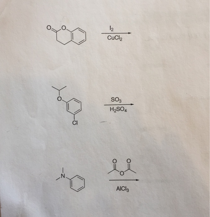 Solved Provide the products of the following EAS reactions. | Chegg.com