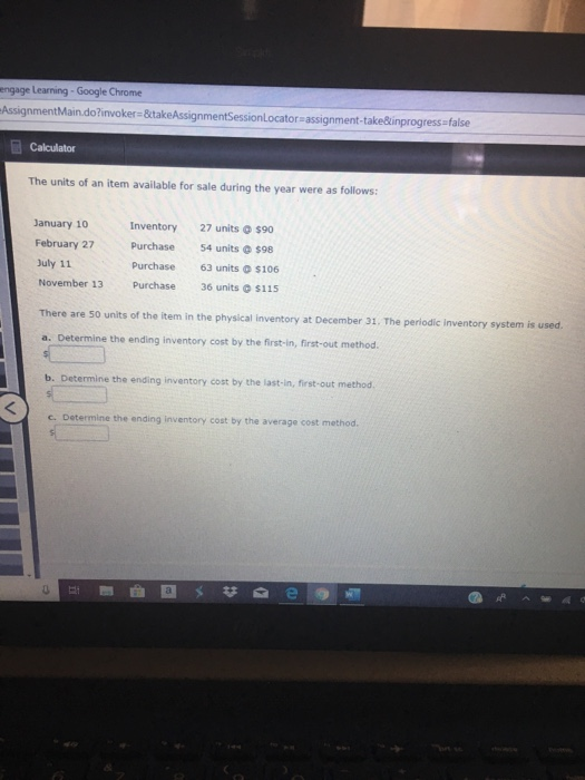 Solved engage Learning-Google Chrome | Chegg.com