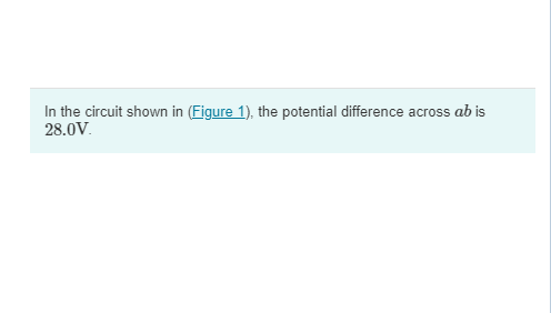 Solved In the circuit shown in the potential difference | Chegg.com