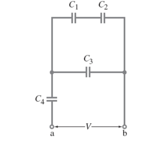 Solved n (Figure 1), suppose C1=C2=C3=C4=C. A) Determine the | Chegg.com
